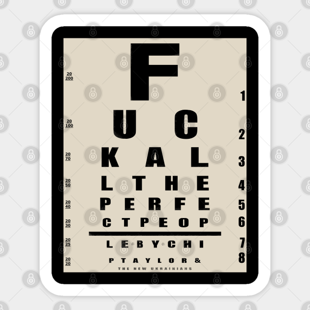 Eye Test Chart Eye Test Chart Aufkleber TeePublic DE eye-test-chart-eye-test-chart-aufkleber-teepublic-de